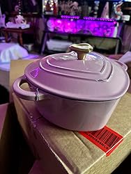 Amazon.com: Paris Hilton Enameled Cast Iron Dutch Oven Heart-Shaped Pot ...
