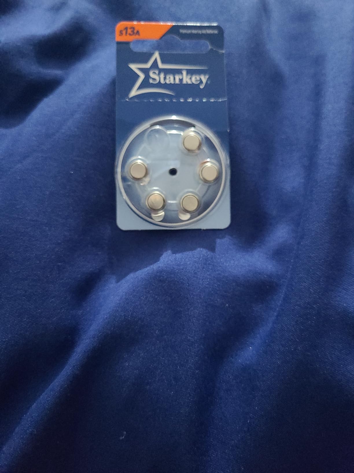 STARKEY hearing aid batteries, size 13, pack of 5 strips (30 cells ...
