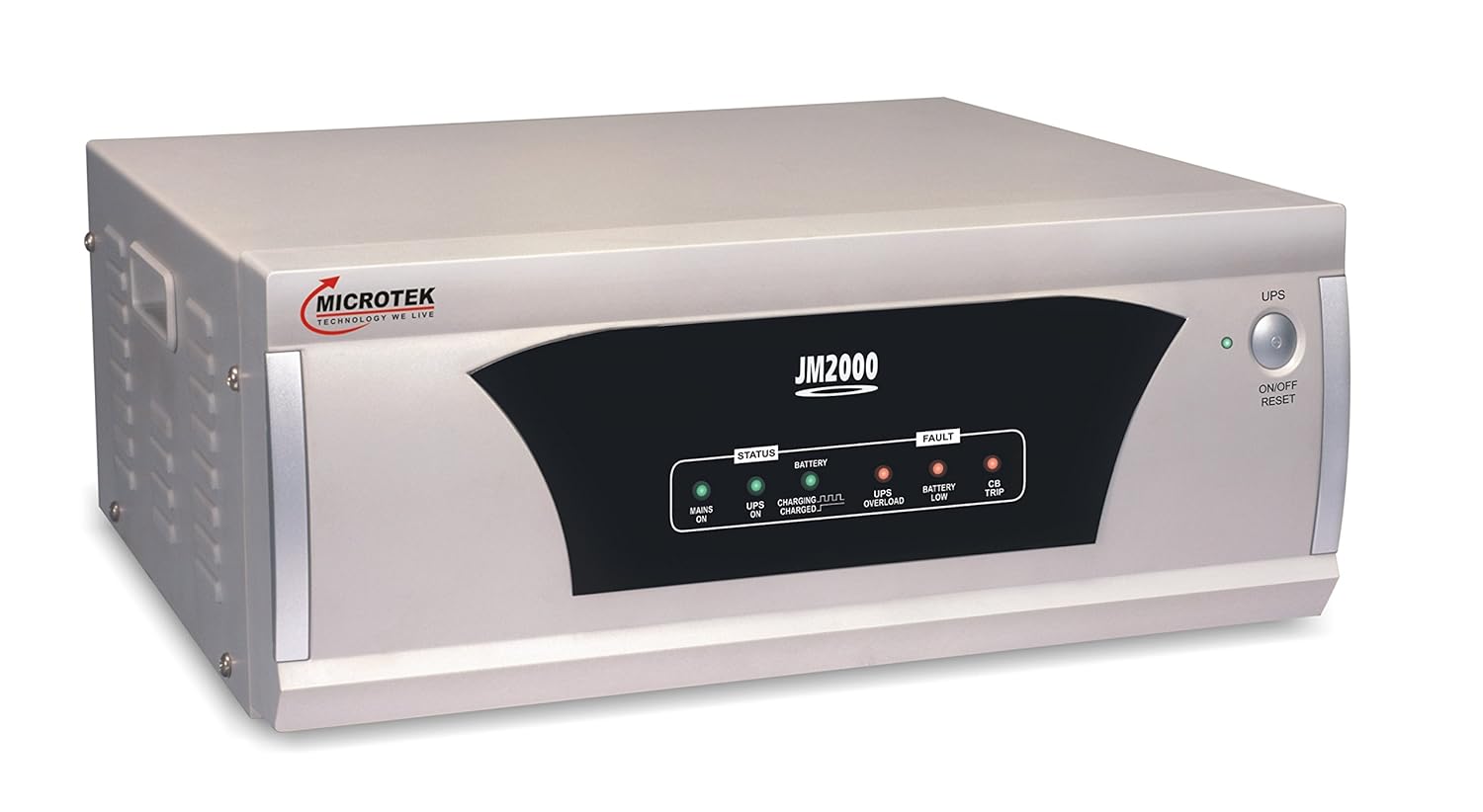 Microtek UPS JM 2000 1600- Watt Digital Inverter (White/Ivory) : Amazon ...