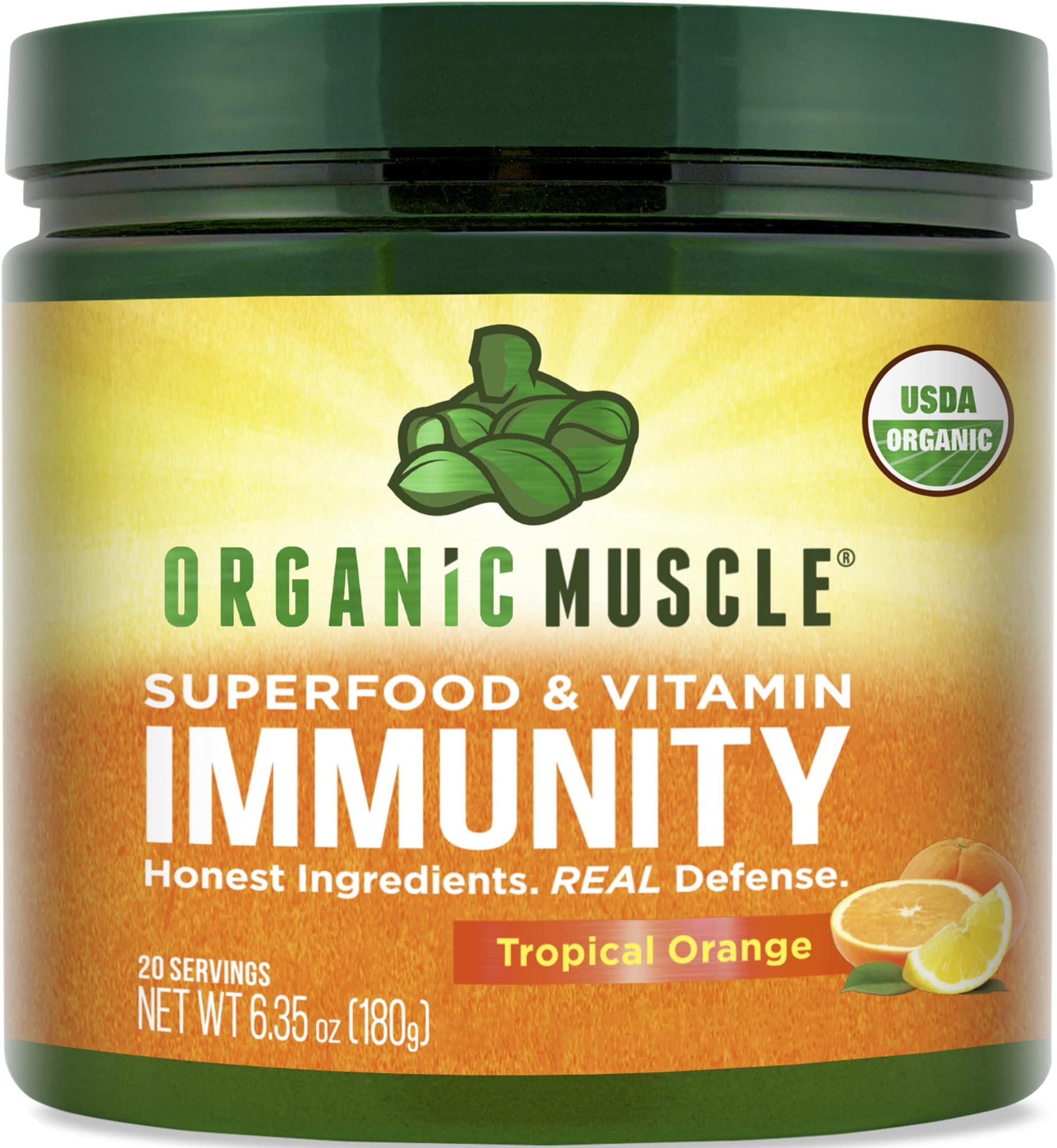 Amazon.com: Organic Muscle Superfood Pre Workout Powder for Men & Women ...