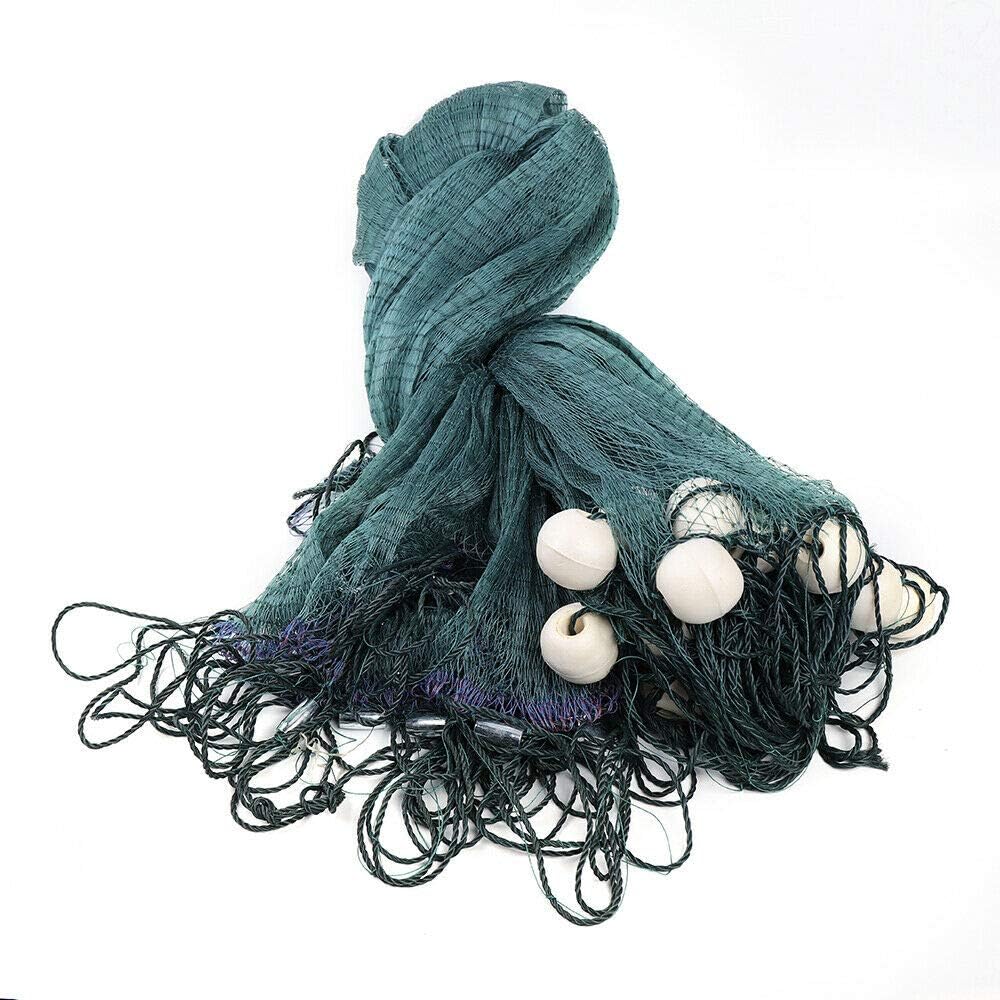 Amazon.com : Gdrasuya10 65Ft Fishing Net Hand Made Beach Seine Drag ...