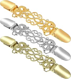 Amazon.com: COMNICO 3 Pcs Dress Clips Back Cinch Sweater Shirt Clips ...