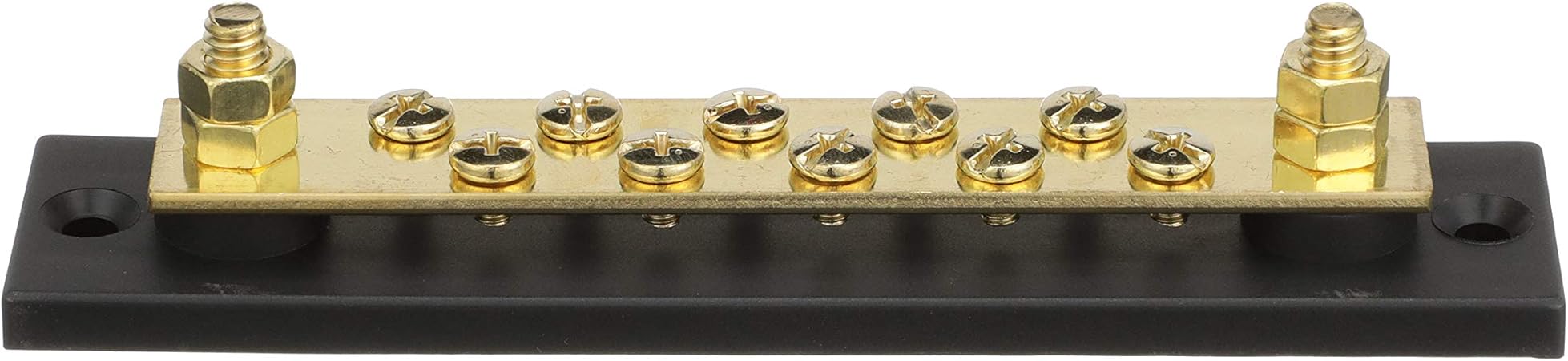 Terminal Blocks 8-Gang - Heavy Duty Brass Connectors For Boats Marine ...