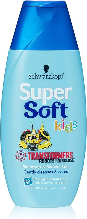 Schwarzkopf Supersoft Kids Boys Shampoo and Shower Gel, 250ml : Amazon ...