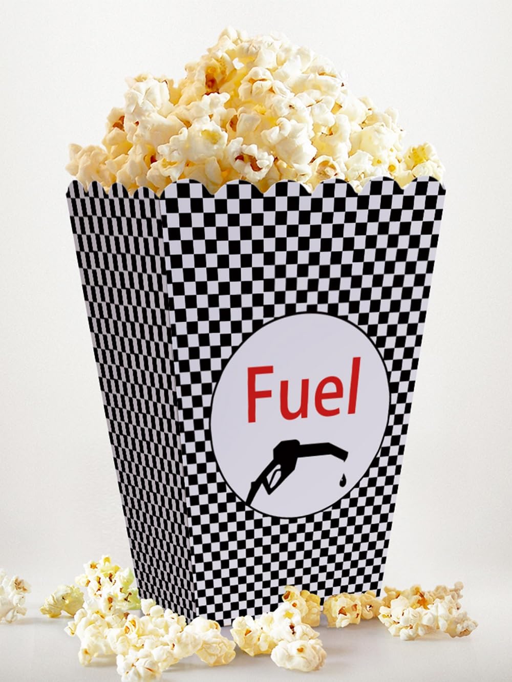 Amazon.com: 24Pieces Novelty Fuel Race Car Treat Popcorn Boxes For ...