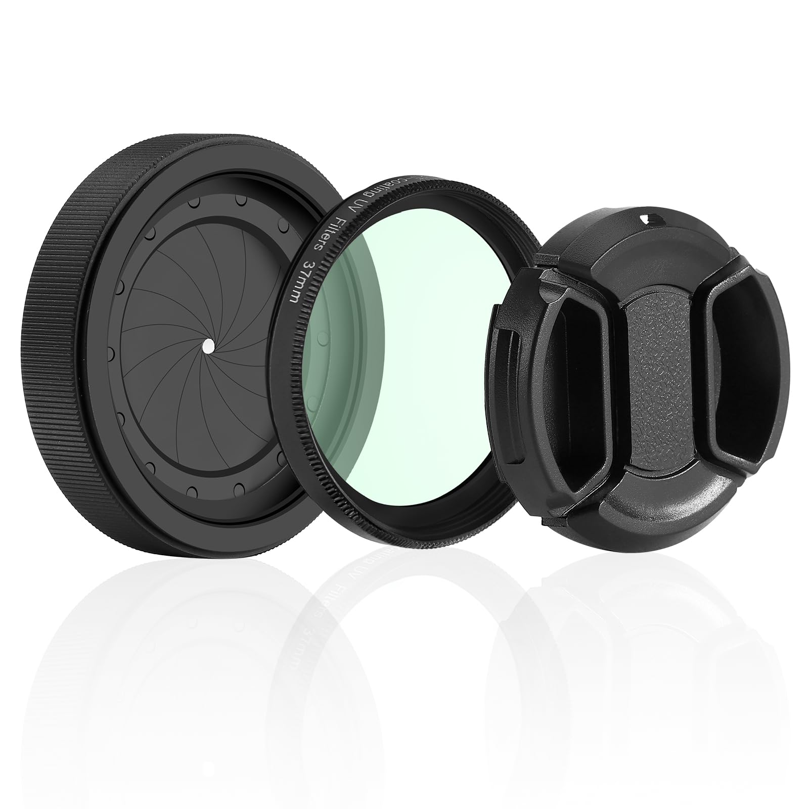 Amazon.com : Adjustable Iris Aperture Diaphragm M30 to M37 Iris ...
