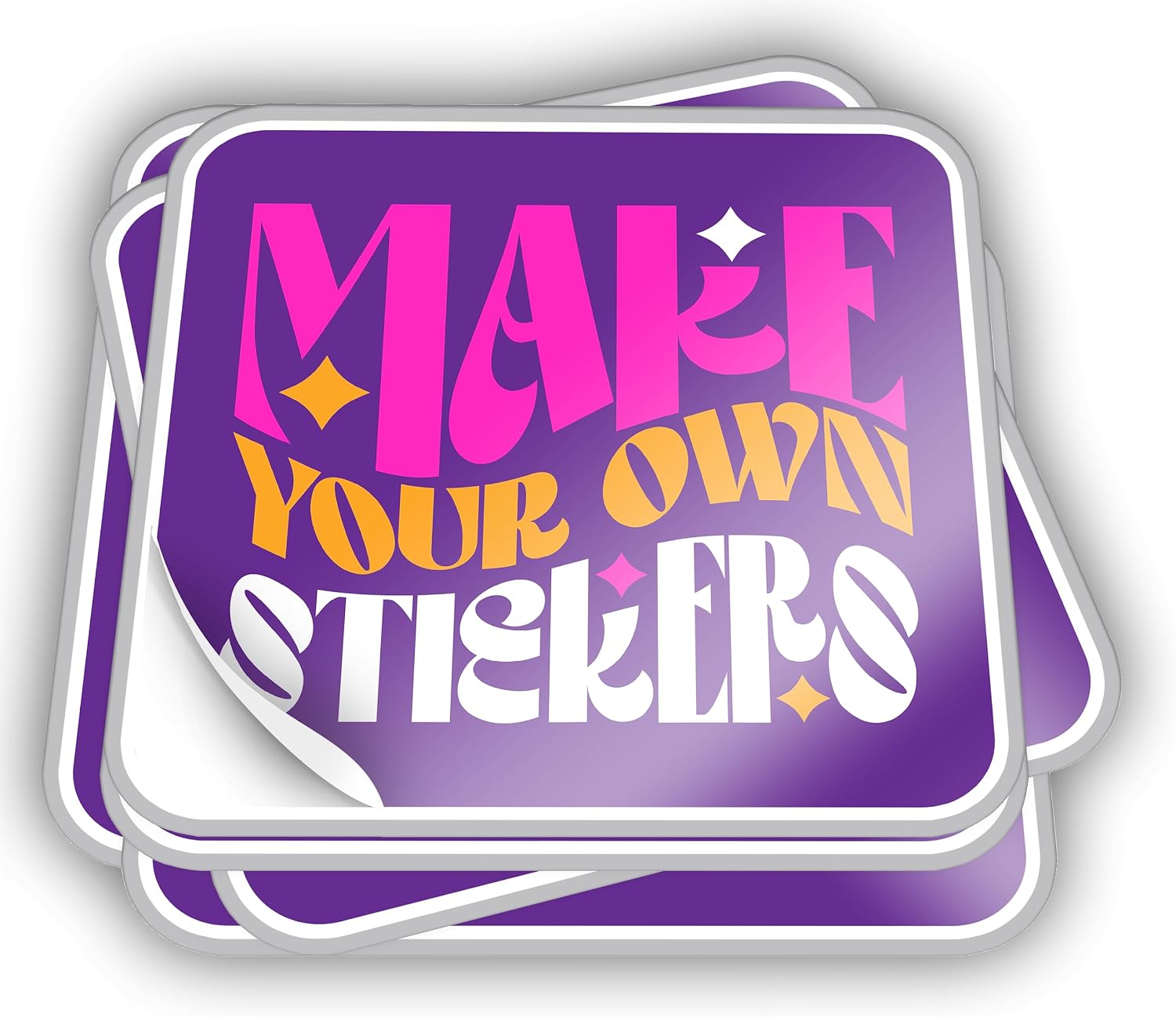 Amazon.com: VulgrCo Personalized Custom Stickers Individually Cut ...