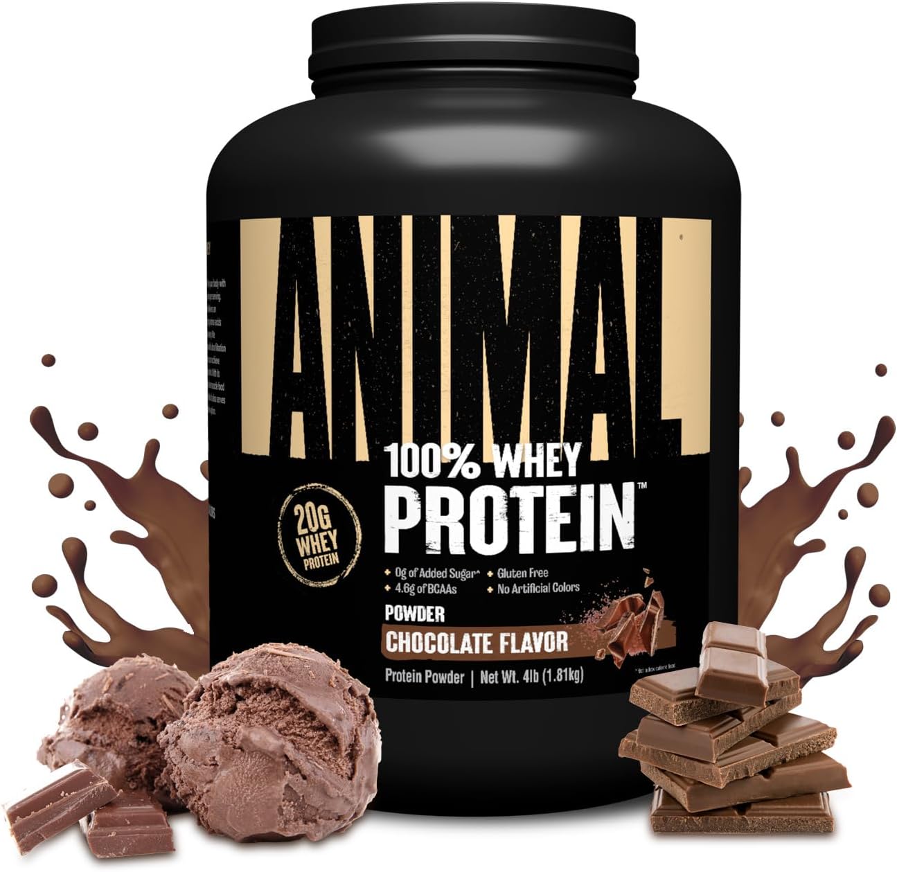 Amazon.com: Animal 100% Whey Protein Powder – Whey Blend for Pre ...