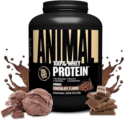Amazon.com: Animal 100% Whey Protein Powder – Whey Blend for Pre ...