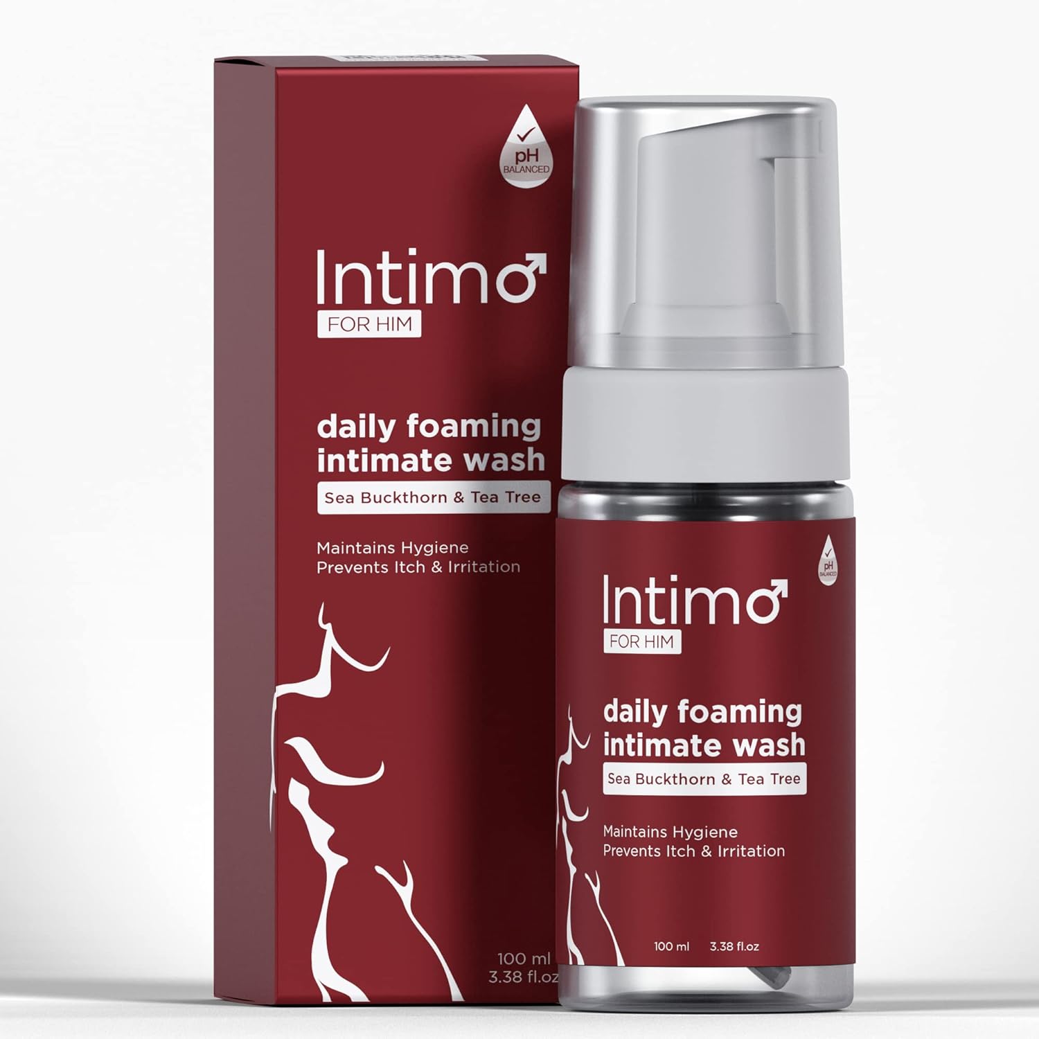 The Man Company Intimo Daily Foaming Intimate Wash For Him - 100Ml ...