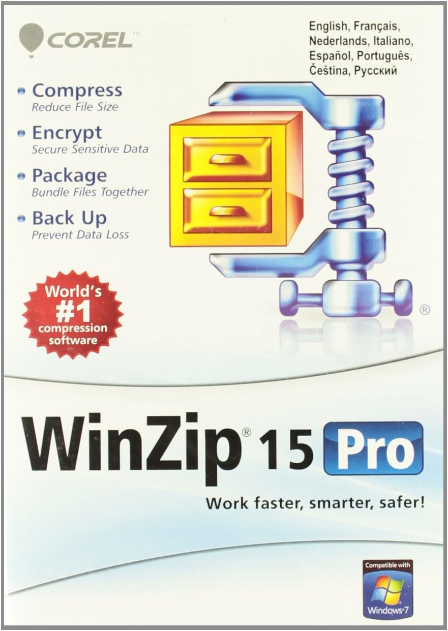 WinZip 15 Pro Single usuario : Amazon.es: Software