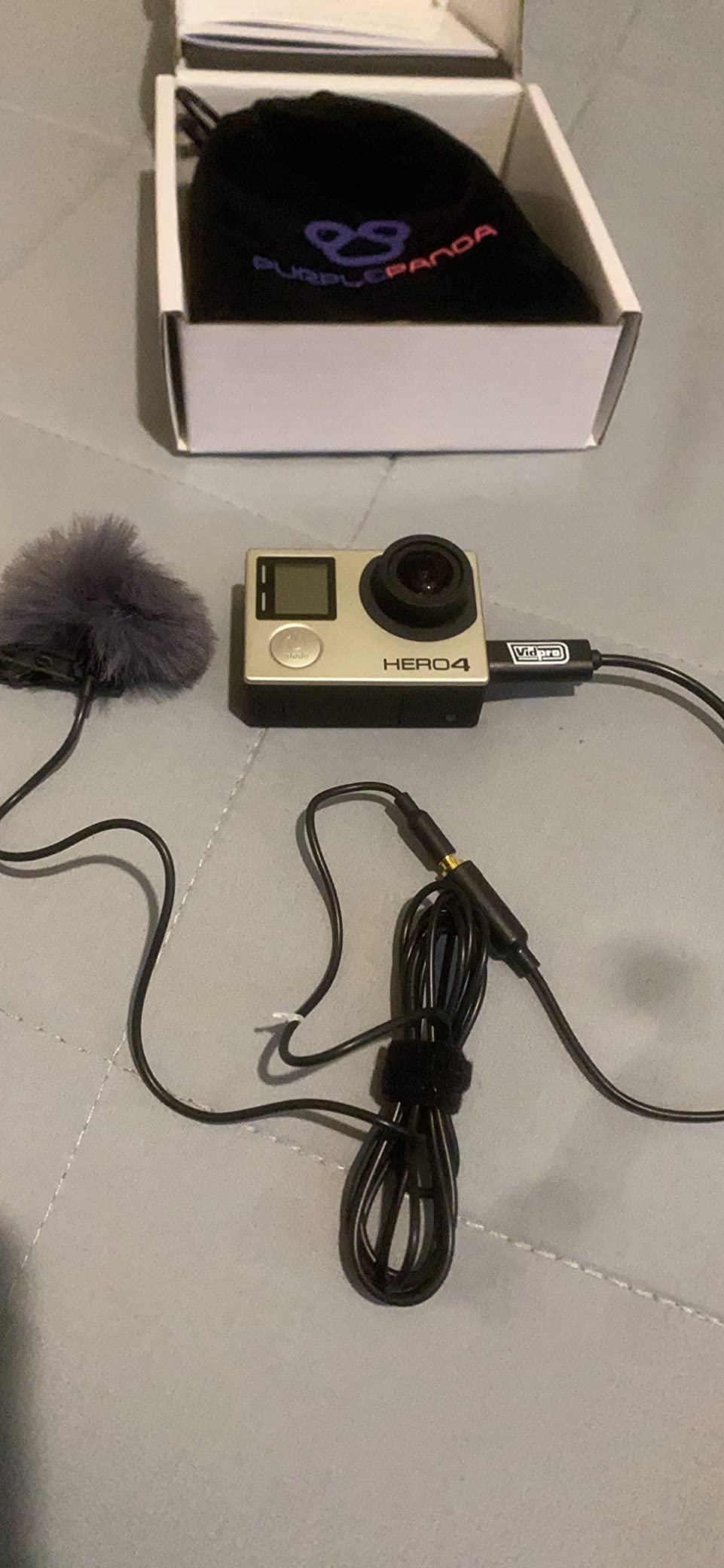 Amazon.com : VidPro Microphone Adapter for GoPro Hero3 and Hero4 - 3 ...