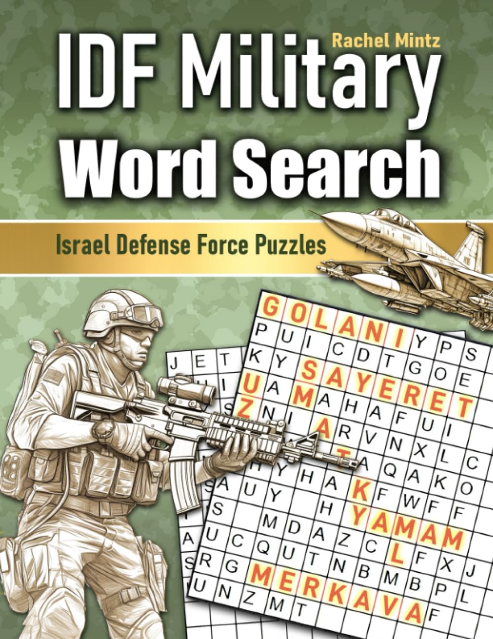 IDF Military Word Search - Israel Defense Force Puzzles: IDF Armed ...