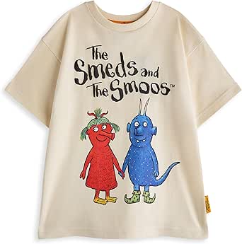 Amazon.com: Gruffalo The Smeds and The Smoos Kids Beige T-Shirt | Bill ...