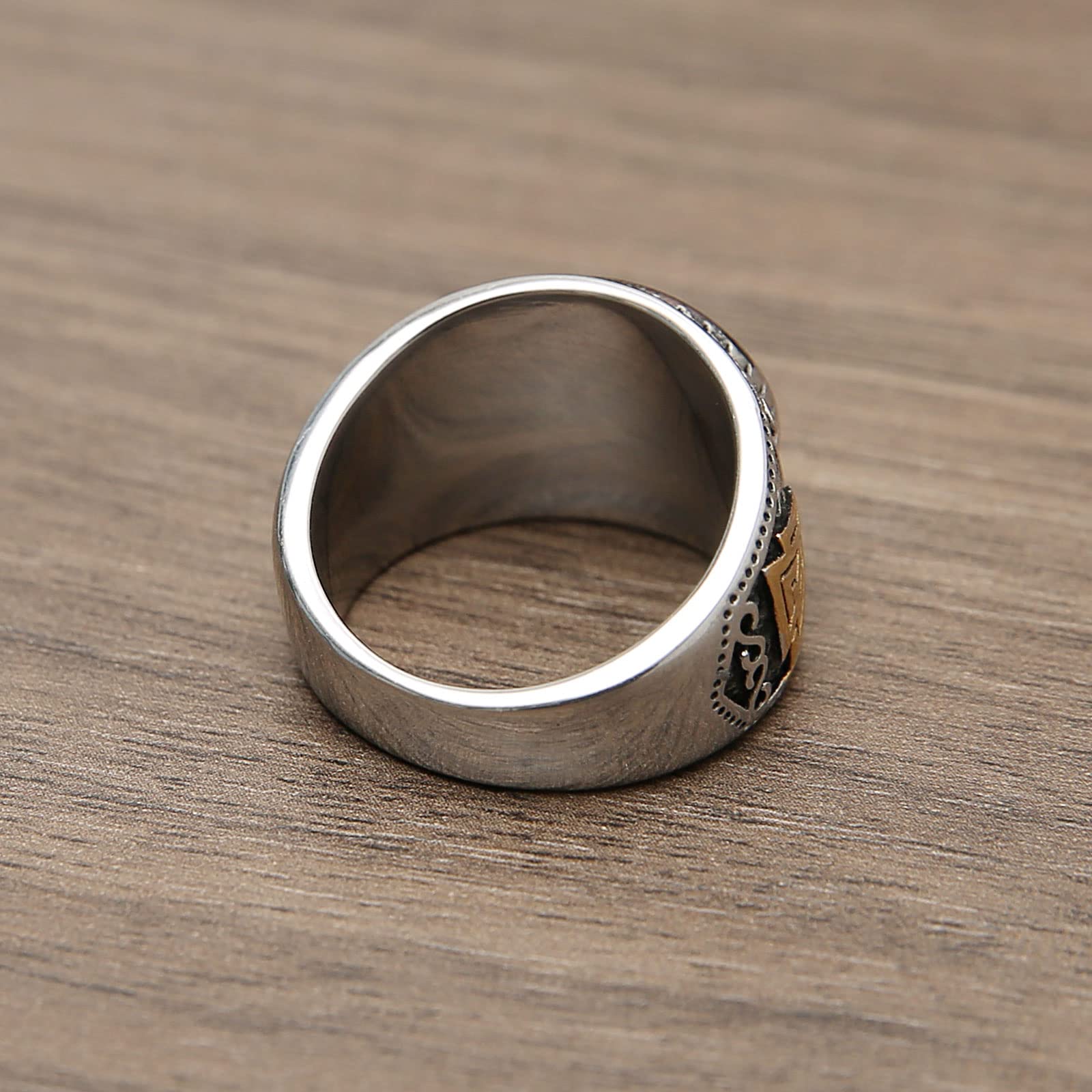 Snapklik.com : Norse Viking Valknut Ring For Men Stainless Steel ...