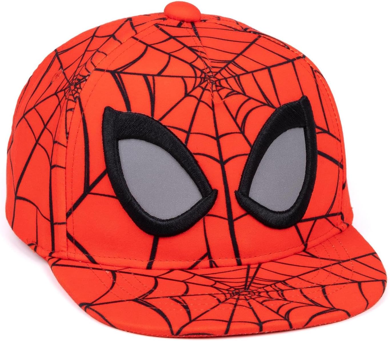 Amazon.com: Marvel Spider-Man Kids Snapback Cap | Red Spider Web Summer ...