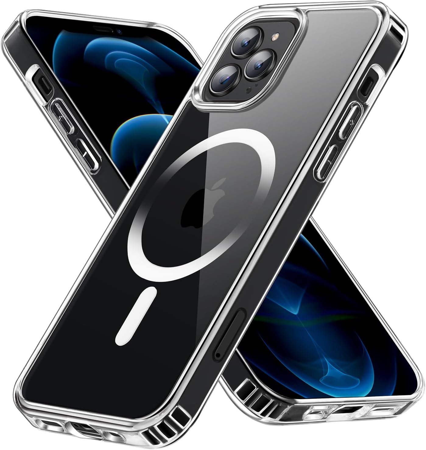 Amazon.com: Gyizho Magnetic Case for iPhone 13 Pro Case, [Military ...