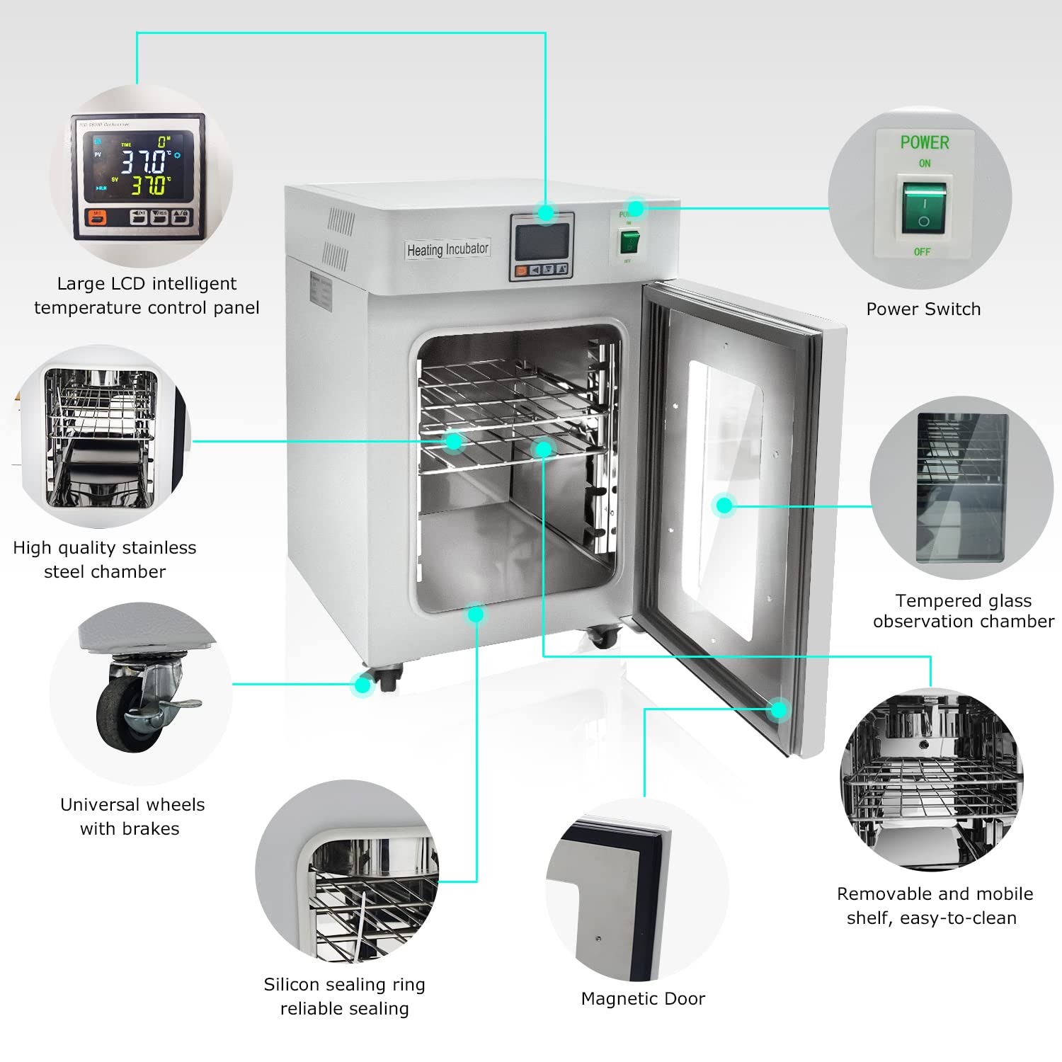 Snapklik.com : WEST TUNE Lab Incubator 18L For Bacterial Culture Seed ...