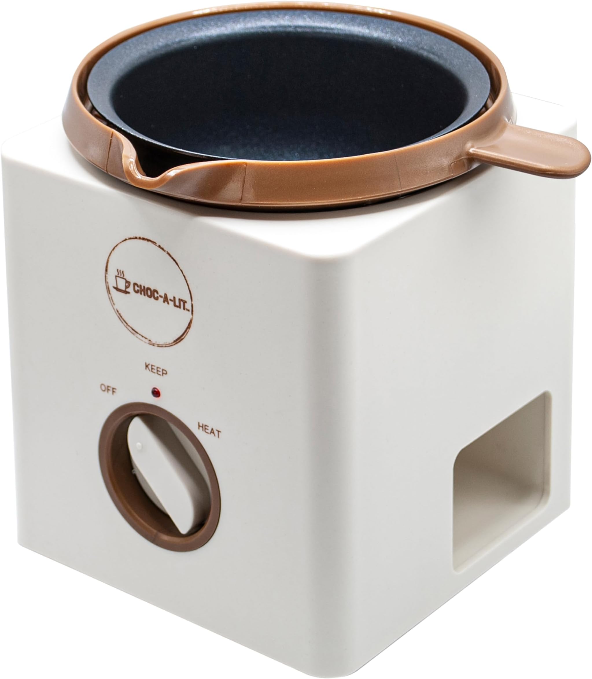 Amazon.com: Choc-a-lit chocolate melting pot for dipping strawberries ...