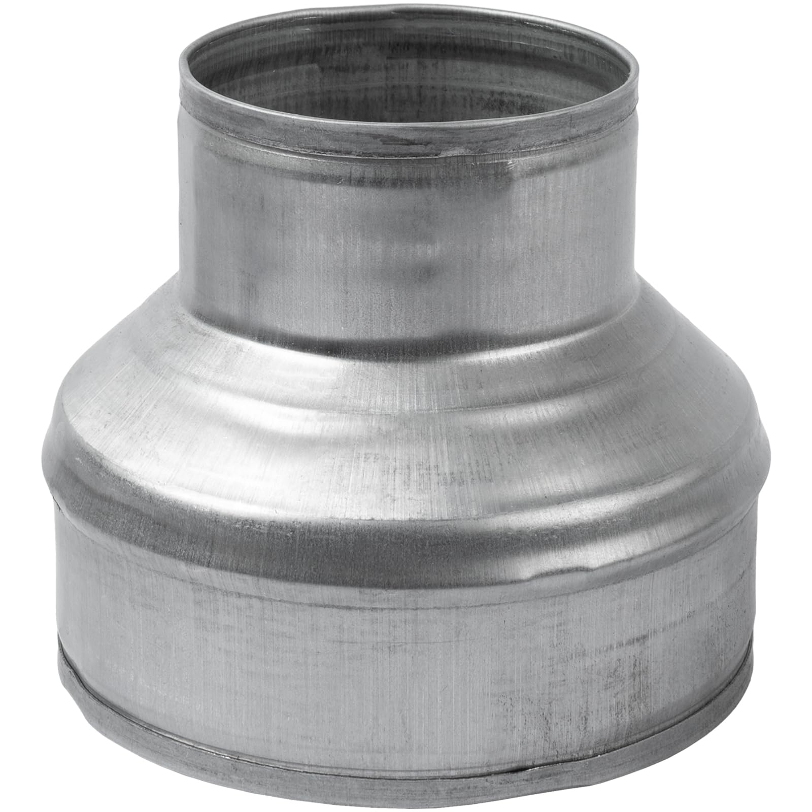Snapklik.com : 5" To 3" Inch Galvanized Steel Round Duct Reducer - Pipe ...