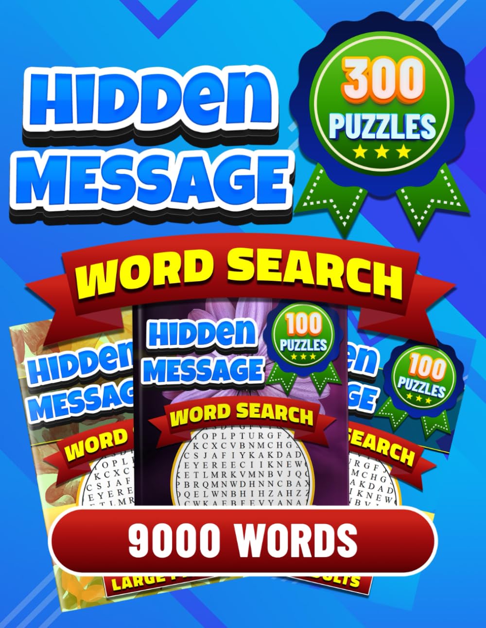 Hidden Message Word Search for Adults: Large Print. Word Search with ...