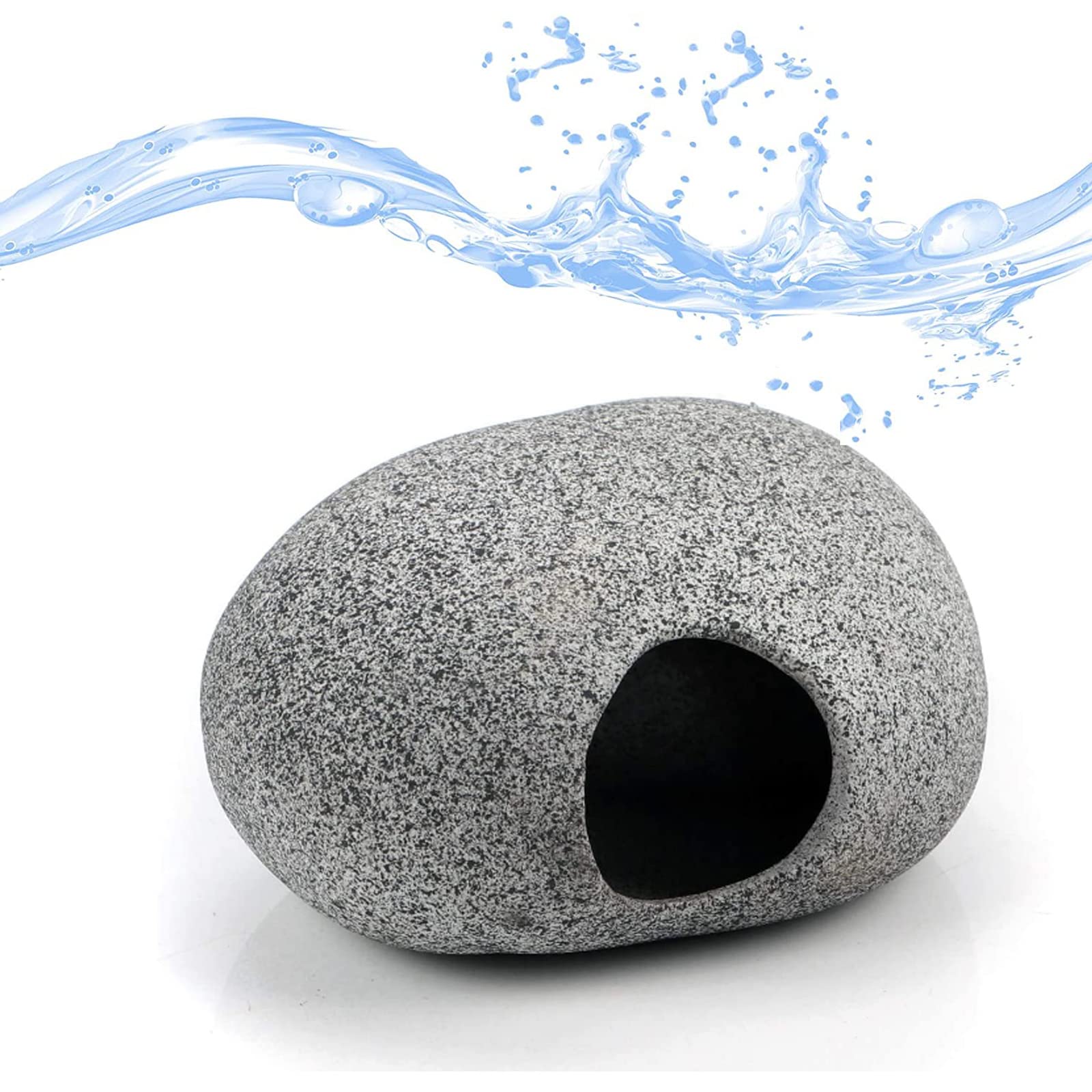 Stackable Aquarium Decorative Stone Cave Aquarium Accessories Cave Hide ...