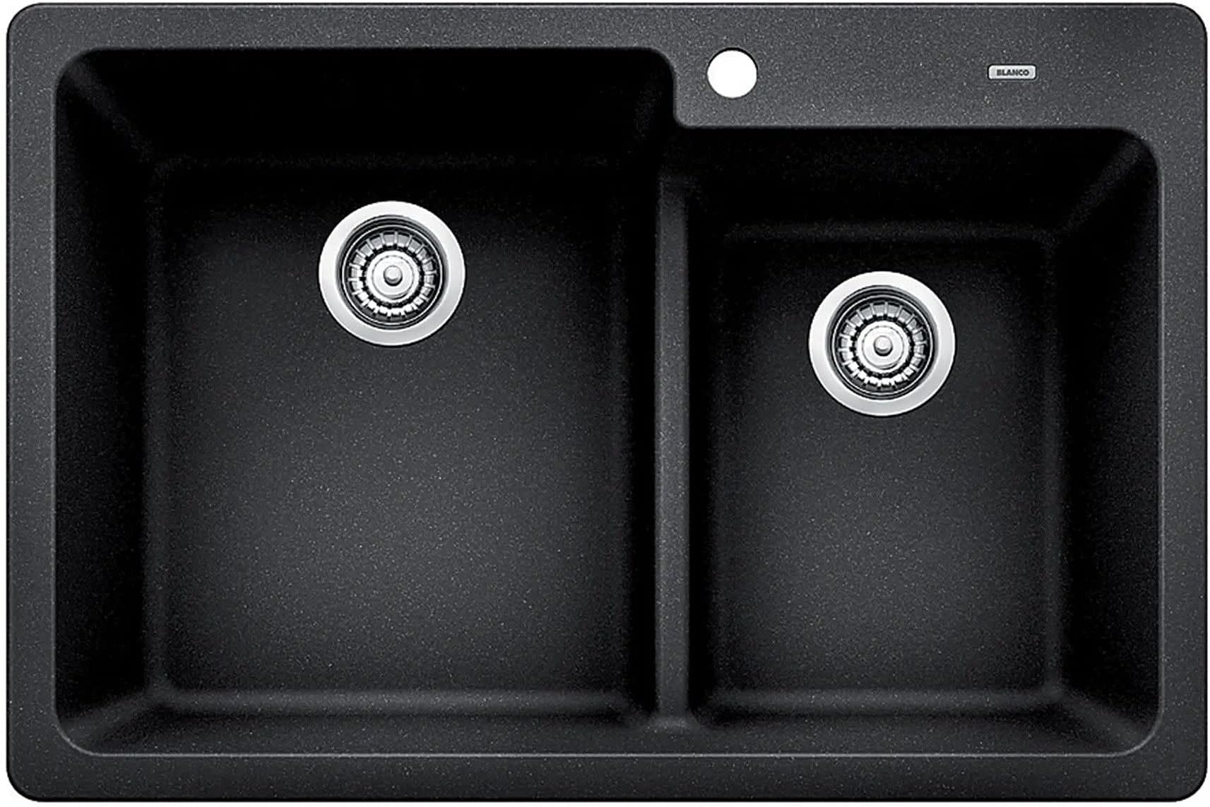 Blanco 441604 Grandis 33" Double Basin Drop In or Undermount Granite ...