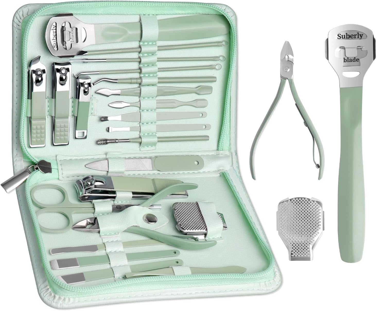Amazon.com : Professional Manicure Set Pedicure Tools Set Nail Grooming ...