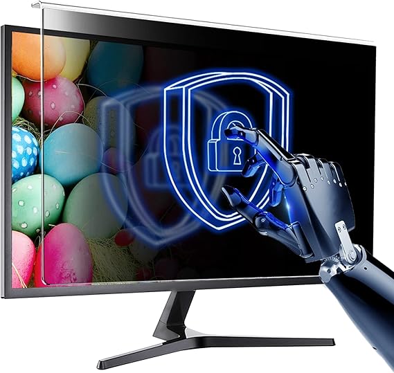 Amazon.com: GUDTEKE Computer Privacy Screen Filter 24" Hanging Privacy ...