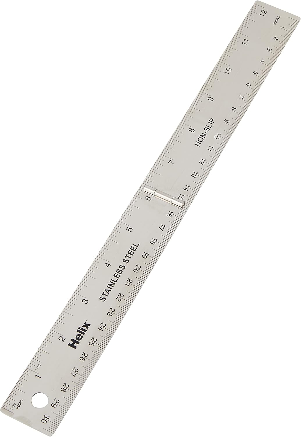 Helix Dead Steel Folding Ruler, Silver, Length 30cm / 12 inch : Amazon ...