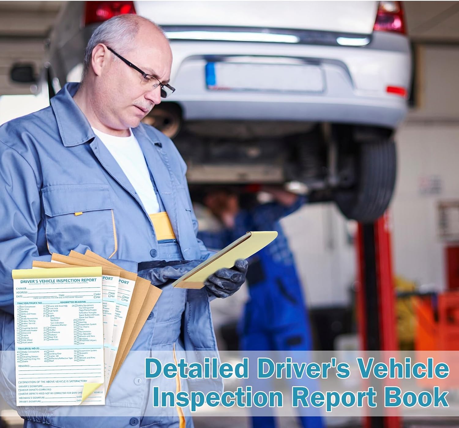 10 Pack Detailed Driver Vehicle Inspection Report Australia | Ubuy