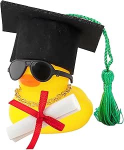Amazon.com: wonuu Graduation Certificate Rubber Ducks, Car Ornament ...