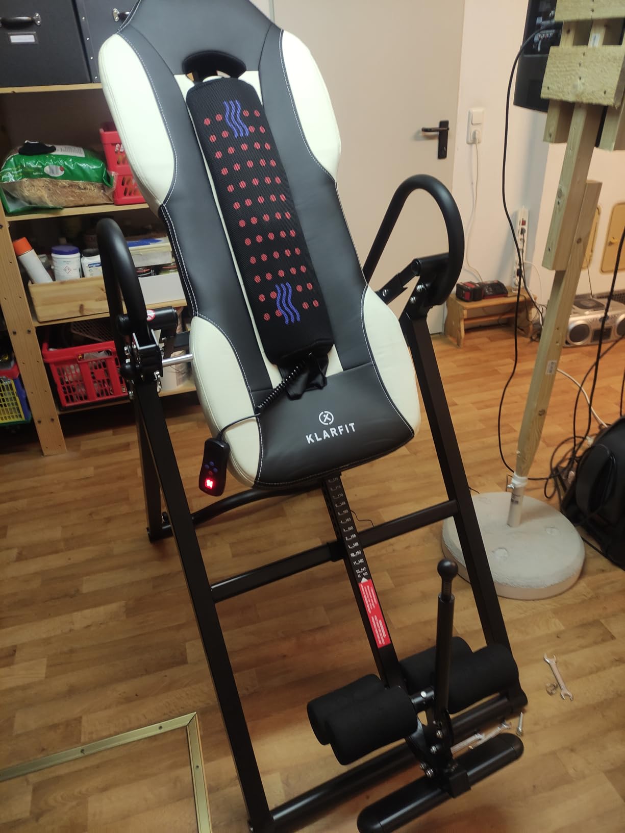 Klarfit Ease Delux - Inversionsbank, Schwerkrafttrainer, Rückentrainer ...