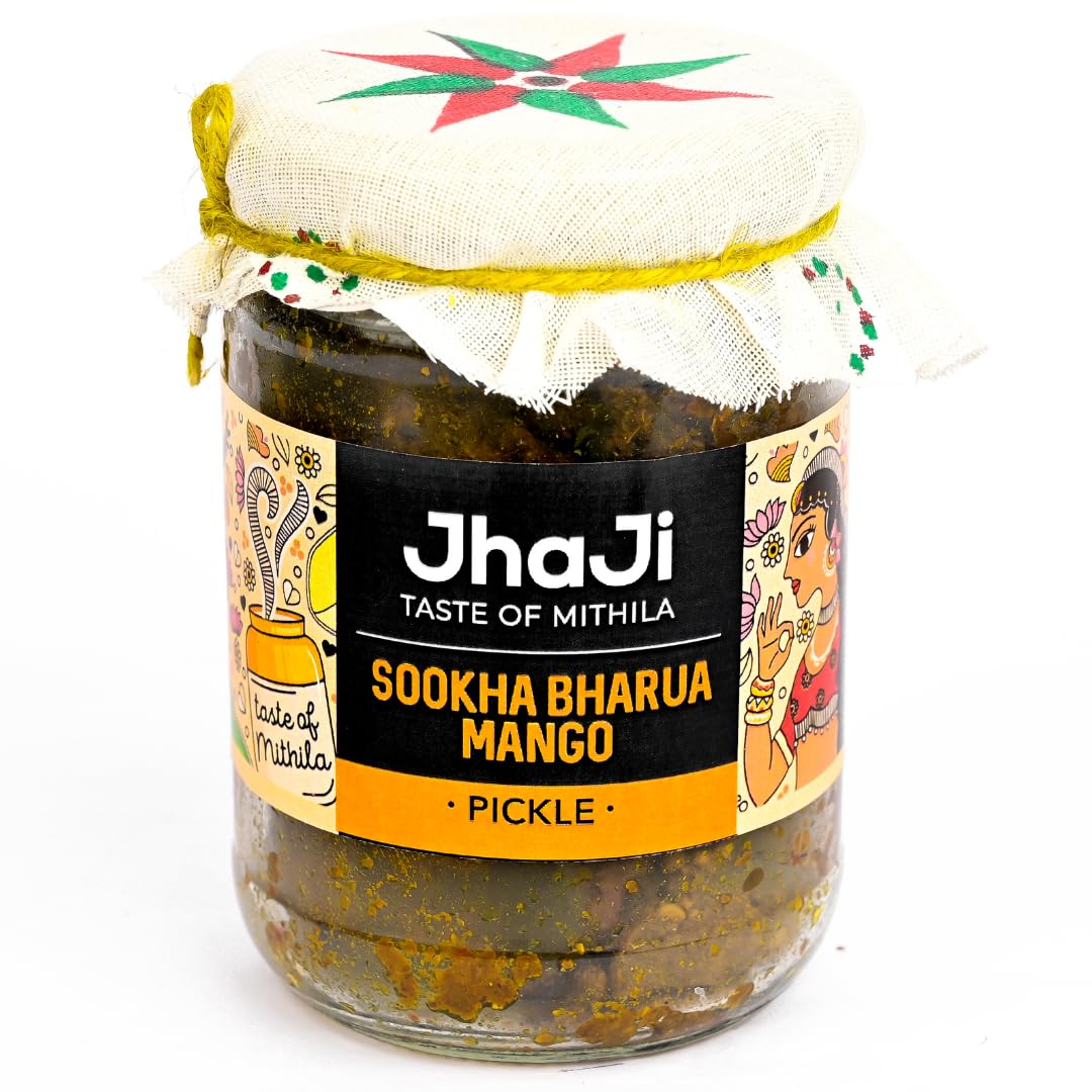 JhaJi - Taste of Mithila Dry Stuffed Mango Pickle|Bihari-Style Aam Ka ...