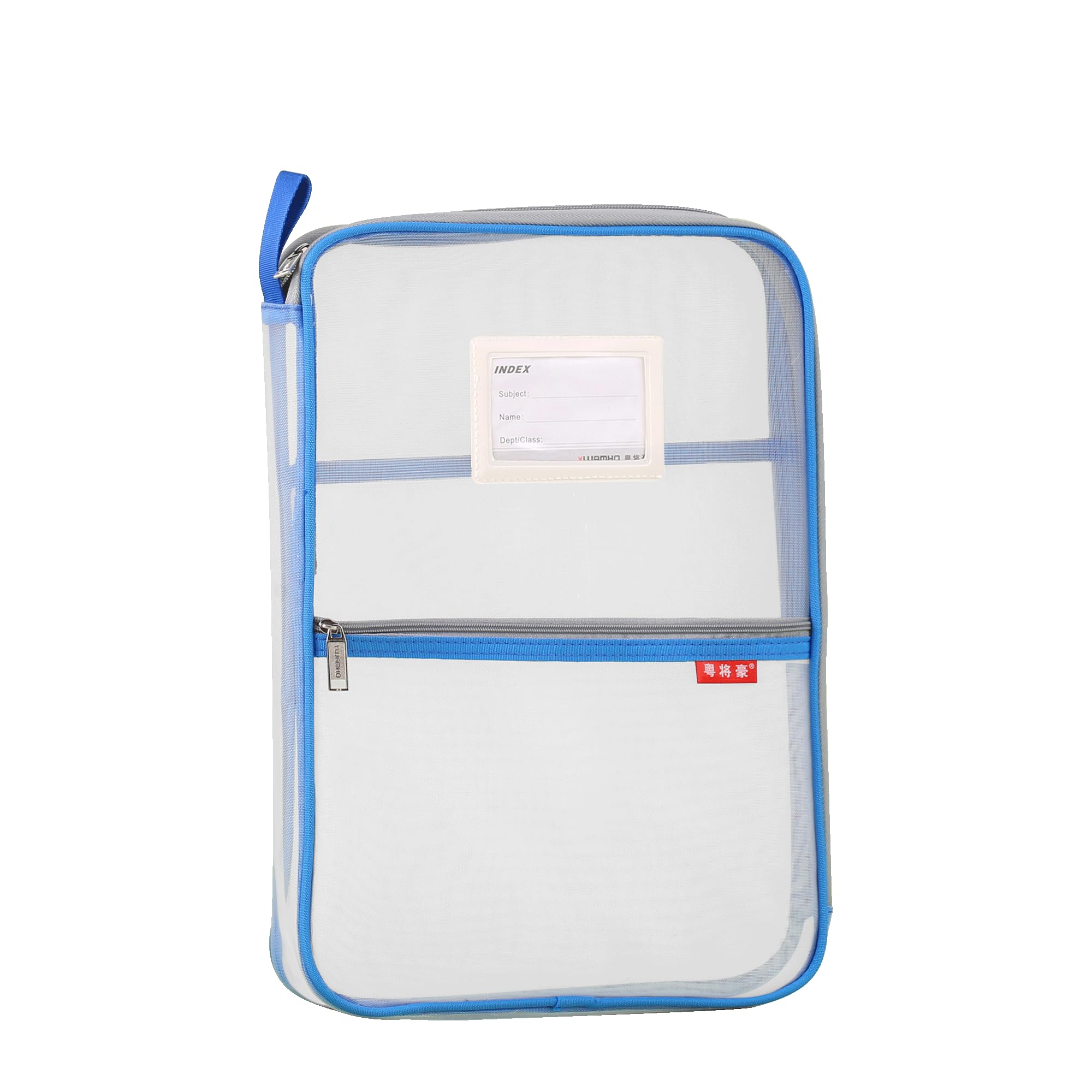 Amazon.com : Pendancy Mesh Zipper Pouch 14.8x10.8 in Transparent ...