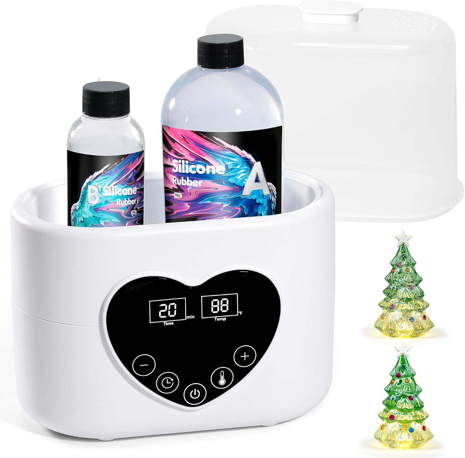 Amazon.com: Winartton Resin Warmer, Accurate Temperature & Time Control ...