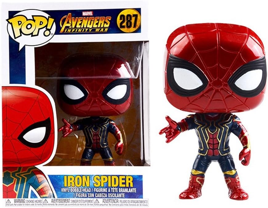 Amazon.com: Funko POP Marvel: Gingerbread Spider-Man, Multicolor, 4 ...