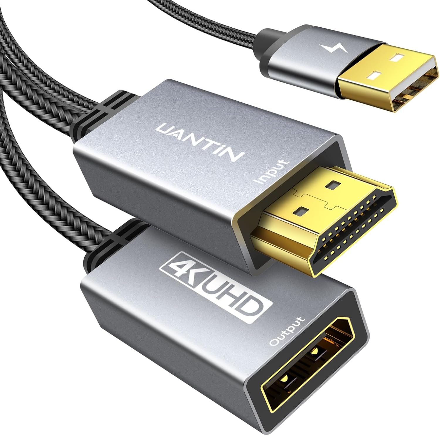 Amazon.com: HDMI to DisplayPort Adapter | 4K@60Hz Active HDMI 2.0 Male ...
