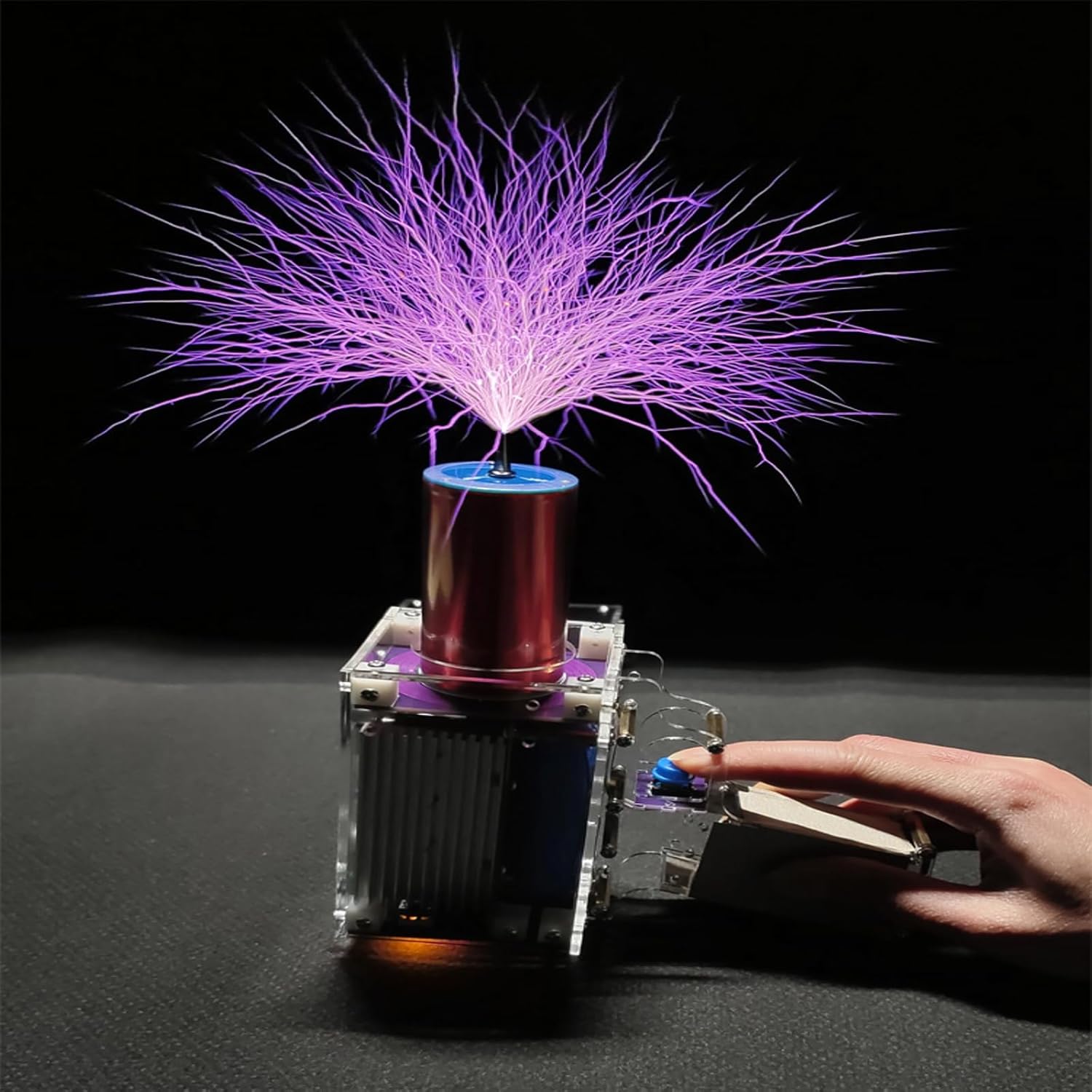 Tesla Coil Handheld Gun Plasma Coil Desktop Toy Science Education kit ...
