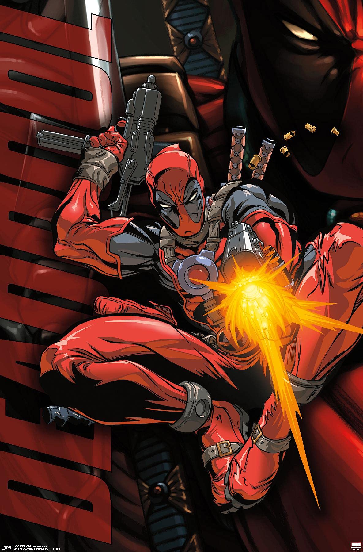 Amazon.com: Trends International Marvel Comics - Deadpool - Jump Wall ...