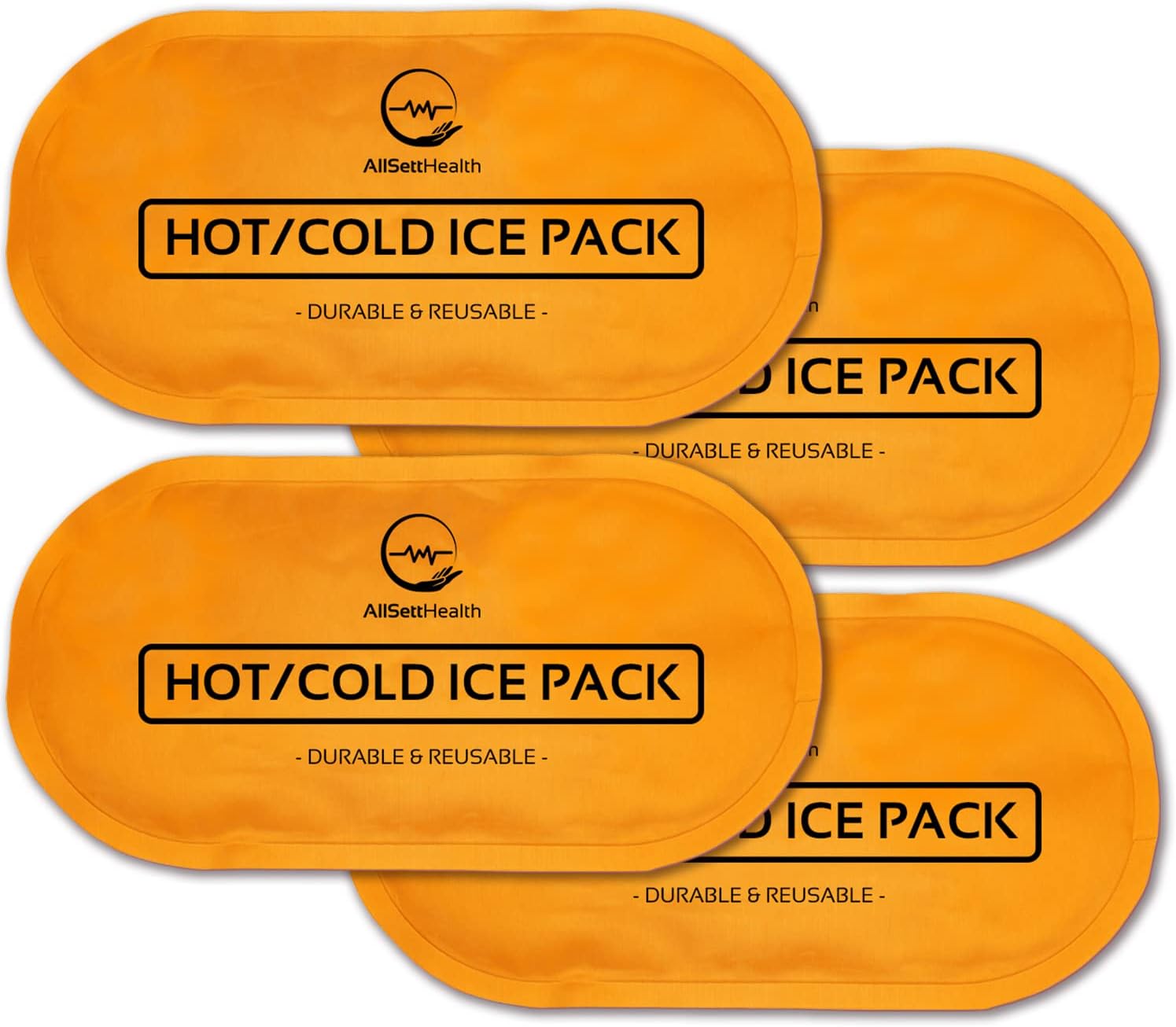 Amazon.com: Reusable Hot and Cold Gel Ice Packs for Injuries | Cold ...