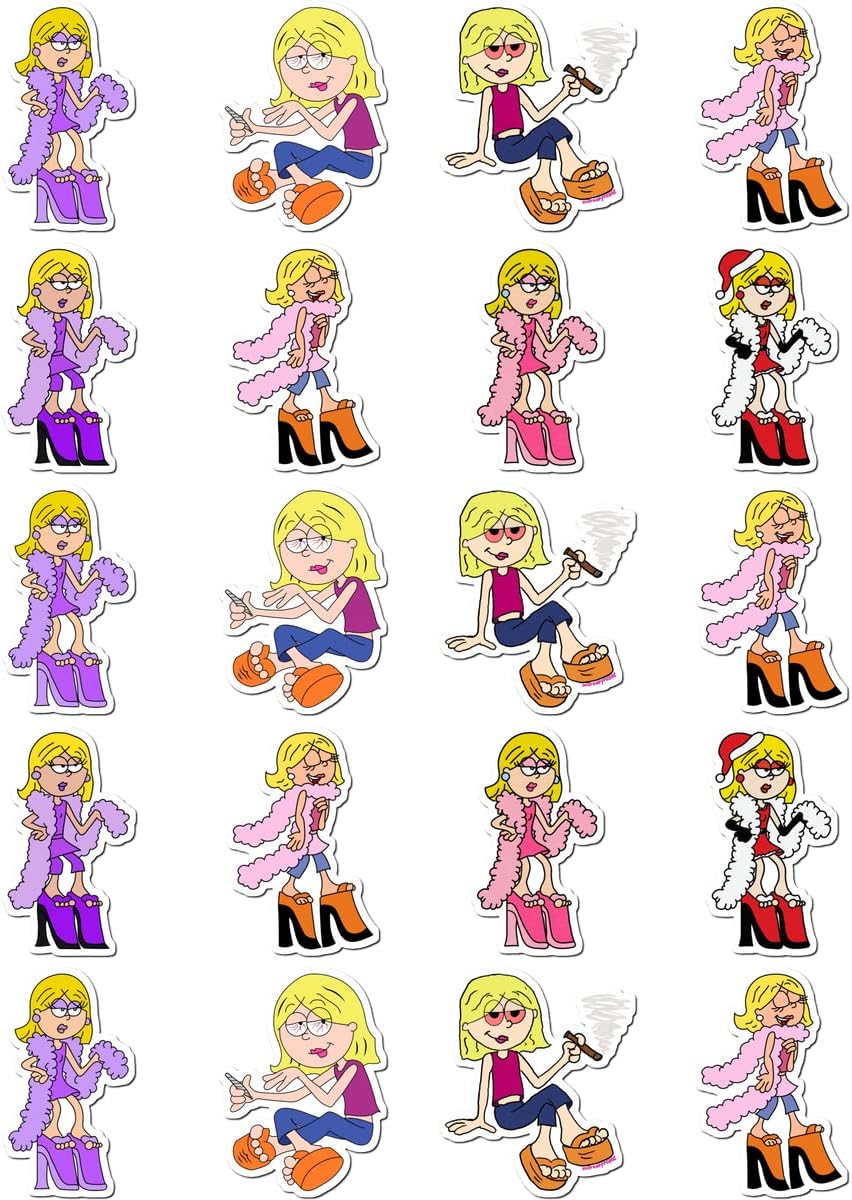 Amazon.com: Stickers 20 Pcs Per Pack Lizzie Waterproof McGuire Laptop ...