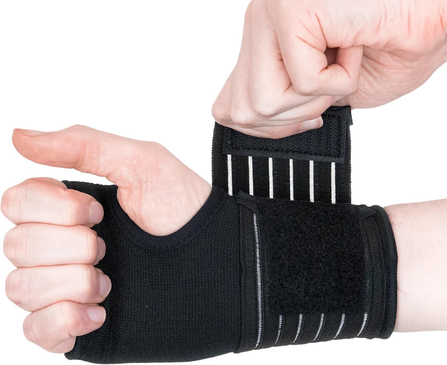 Actesso Elastic Wrist Support With Strap - Ideal for Sprains, Injury or ...