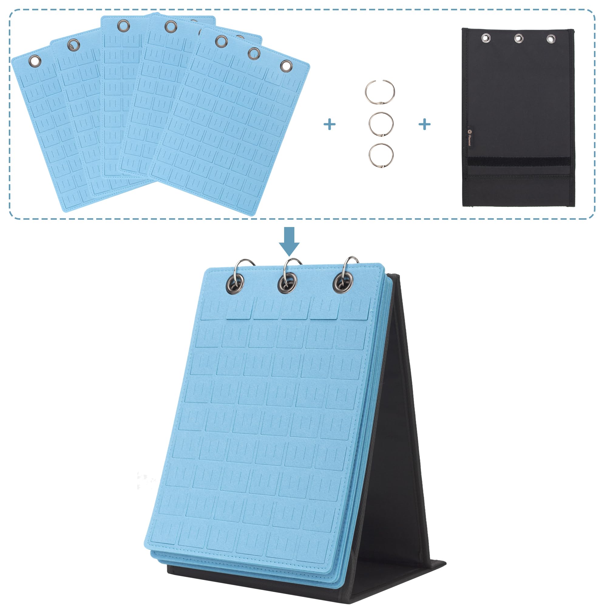 Snapklik.com : PACMAXI Pin Display Holder, Brooch Pin Organizer, Enamel ...