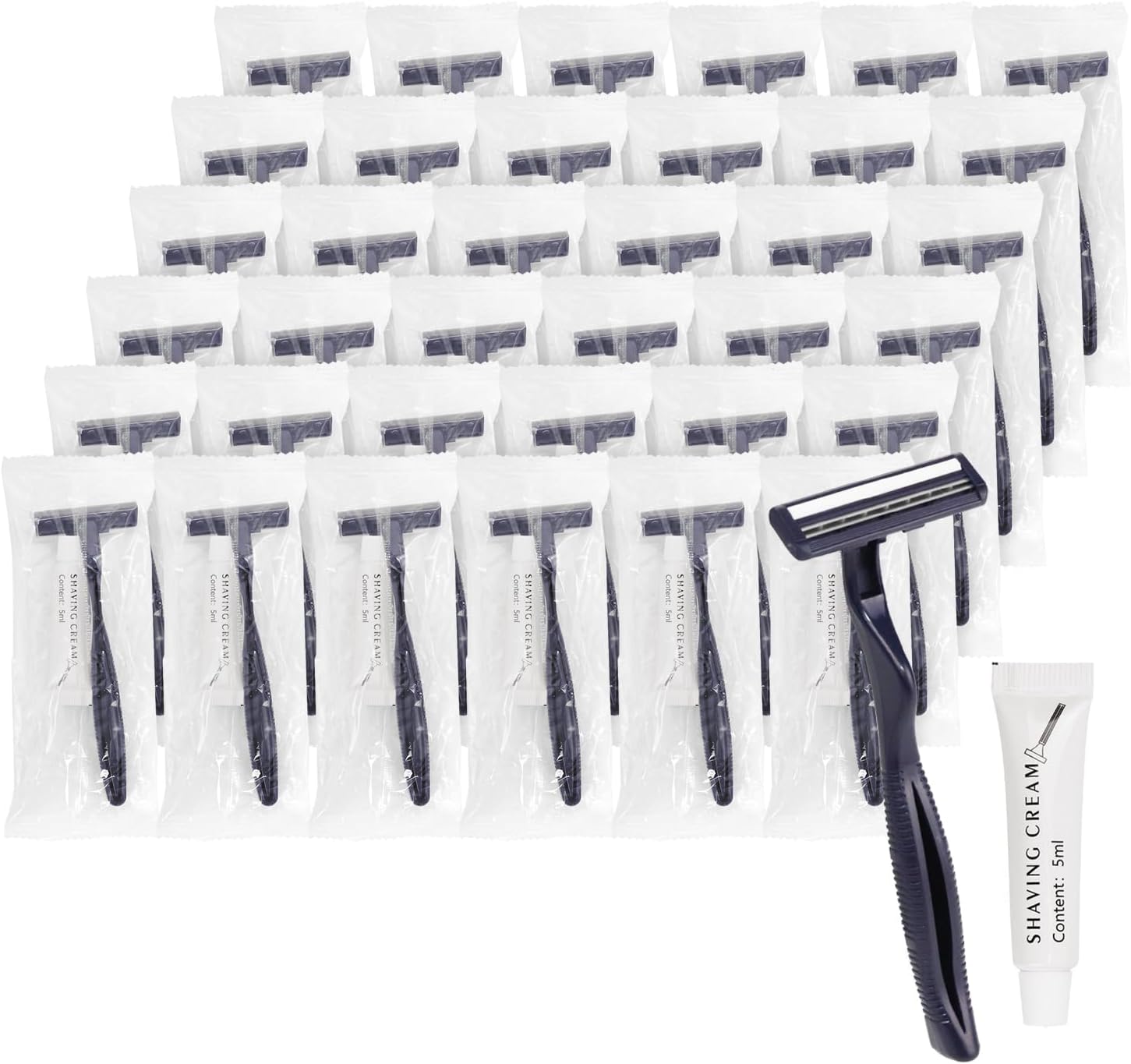 Disposable Razors in Bulk, Bulk Razors with Knife Cap, Individually ...