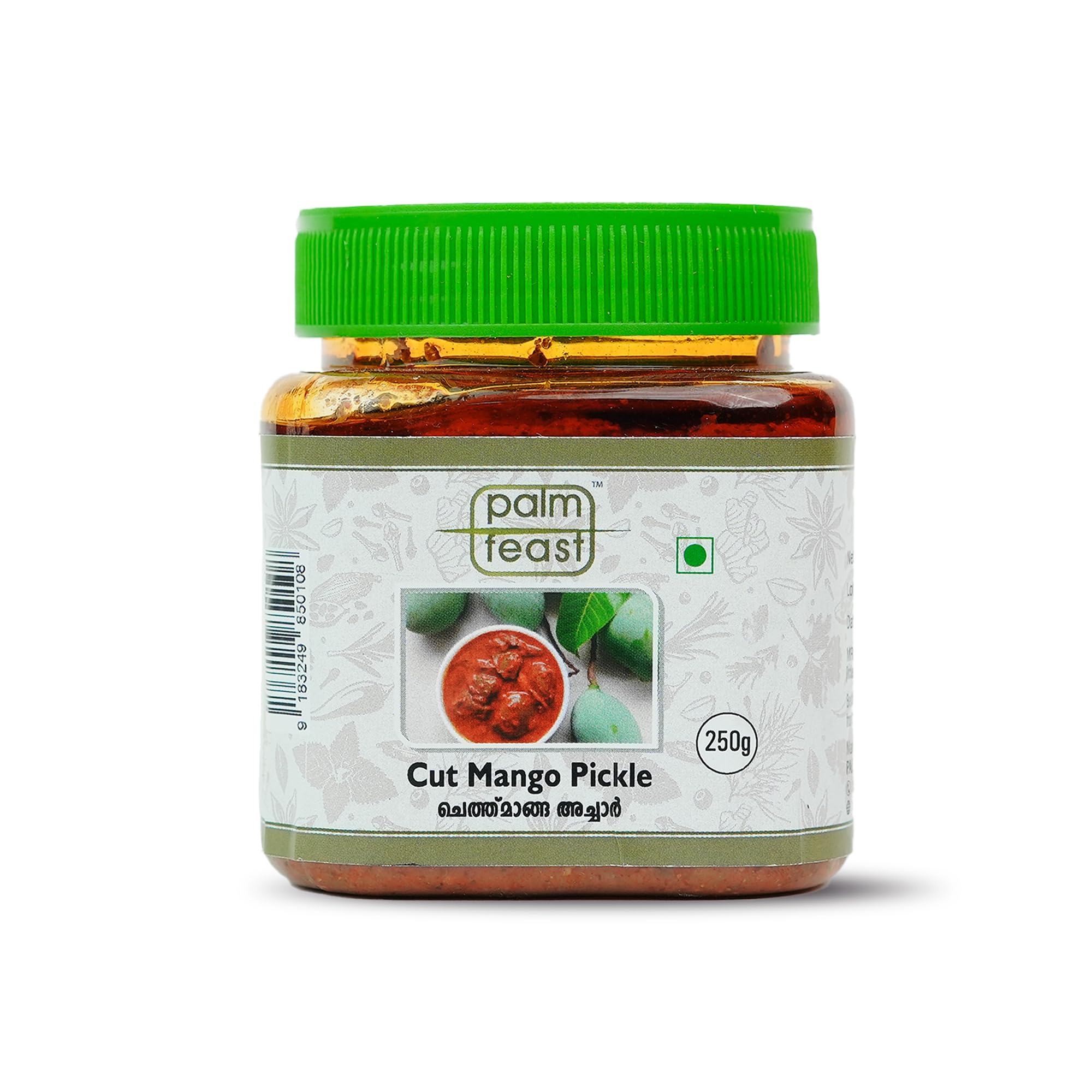 Palm Feast Cut Mango Pickle 250g | Traditional Kerala Cut Mango Achaar ...