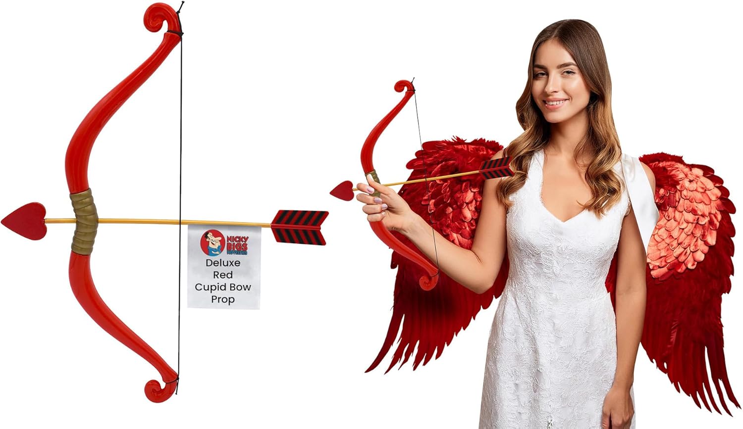 Amazon.com: Nicky Bigs Novelties Deluxe Lightweight Red and Gold Mini ...