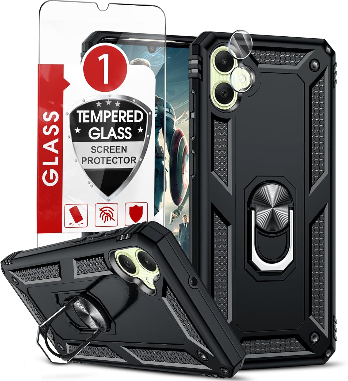 Amazon.com: LeYi for Samsung-Galaxy-A05-Phone-Case (Not Fit A05S) with ...