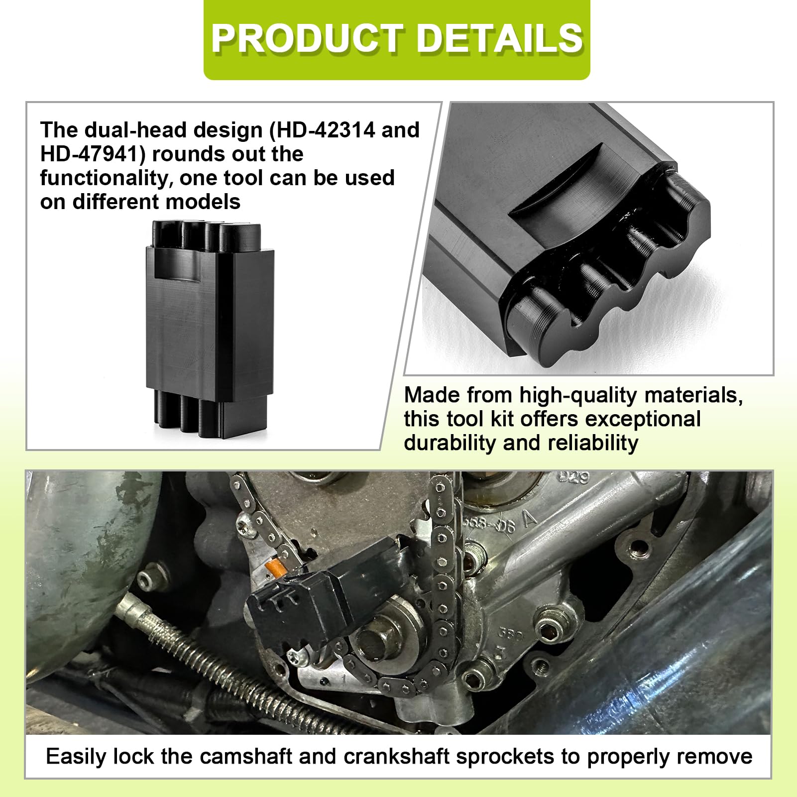 Snapklik.com : Mofun Double-Headed Cam Locking Tool Compatible