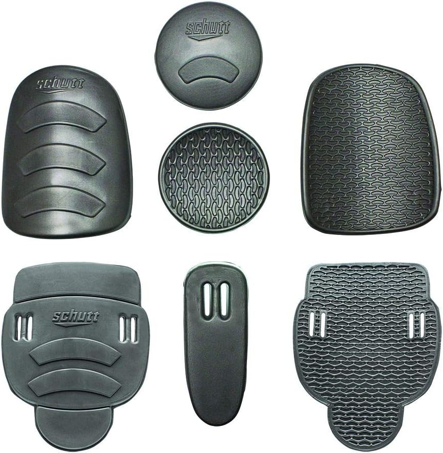 Amazon.com : Schutt Sports HD 7-Piece Football Pad Set, White : Sports ...